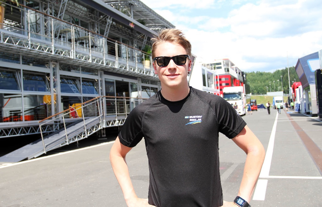 Gustav Malja får ett officiellt Formel 1-test - Skånesport